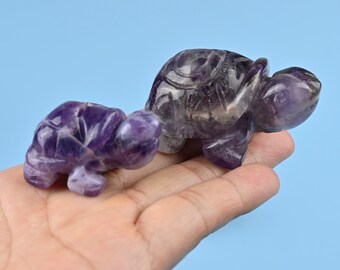 Amethyst Turtle | Etsy