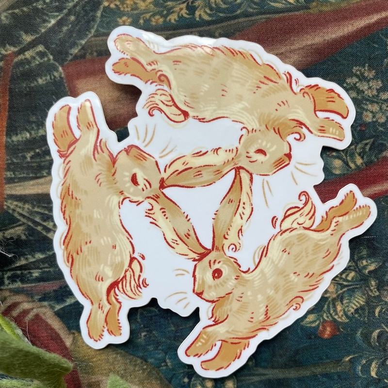 Medieval Rabbits - Etsy