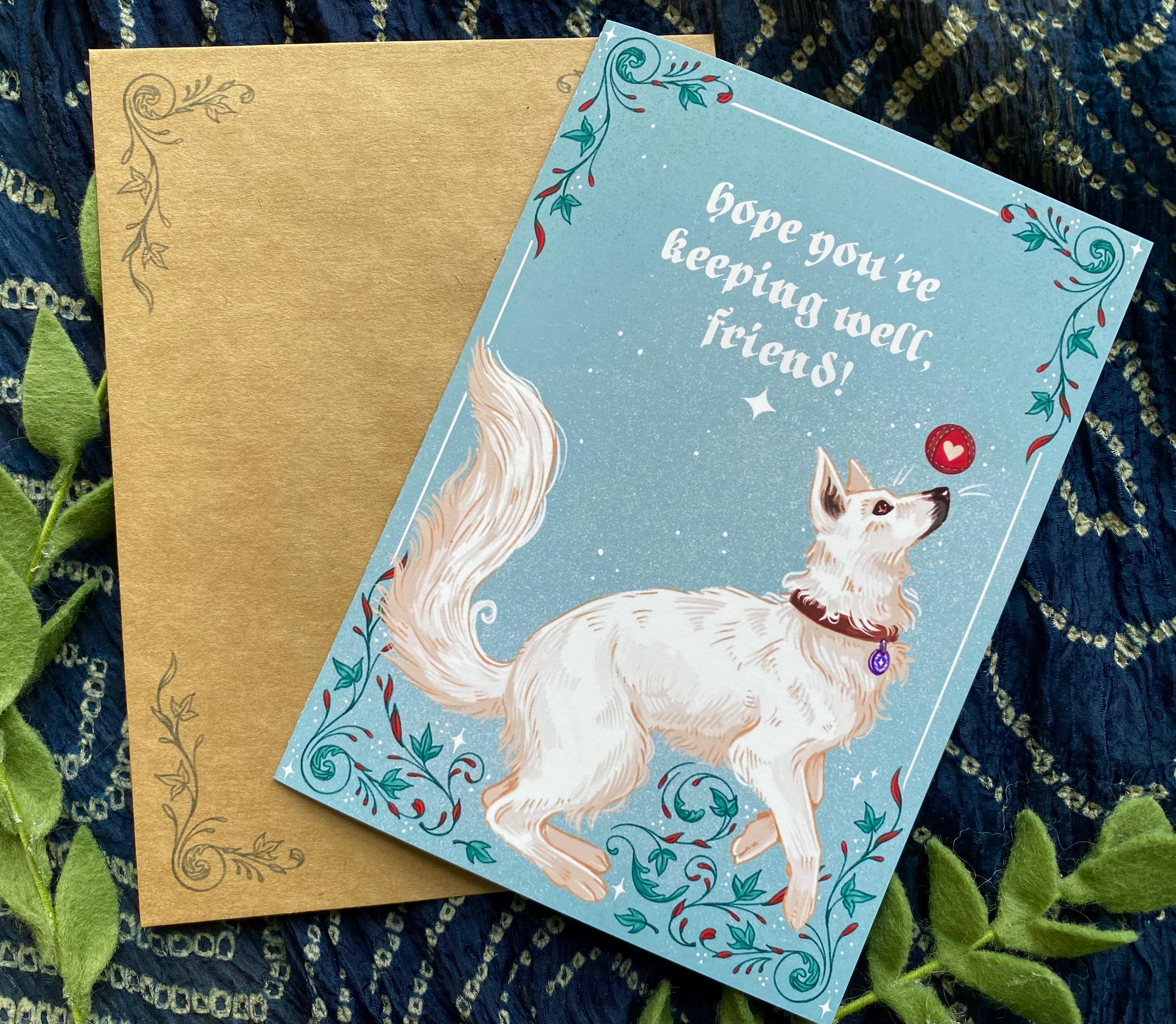 Scratch Baldur's Gate 3 GREETING CARD | BG3 Valentine | "hope You're ...