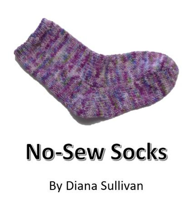 No-sew Sock for Flatbed Standard Gauge Knitting Machines by Diana ...