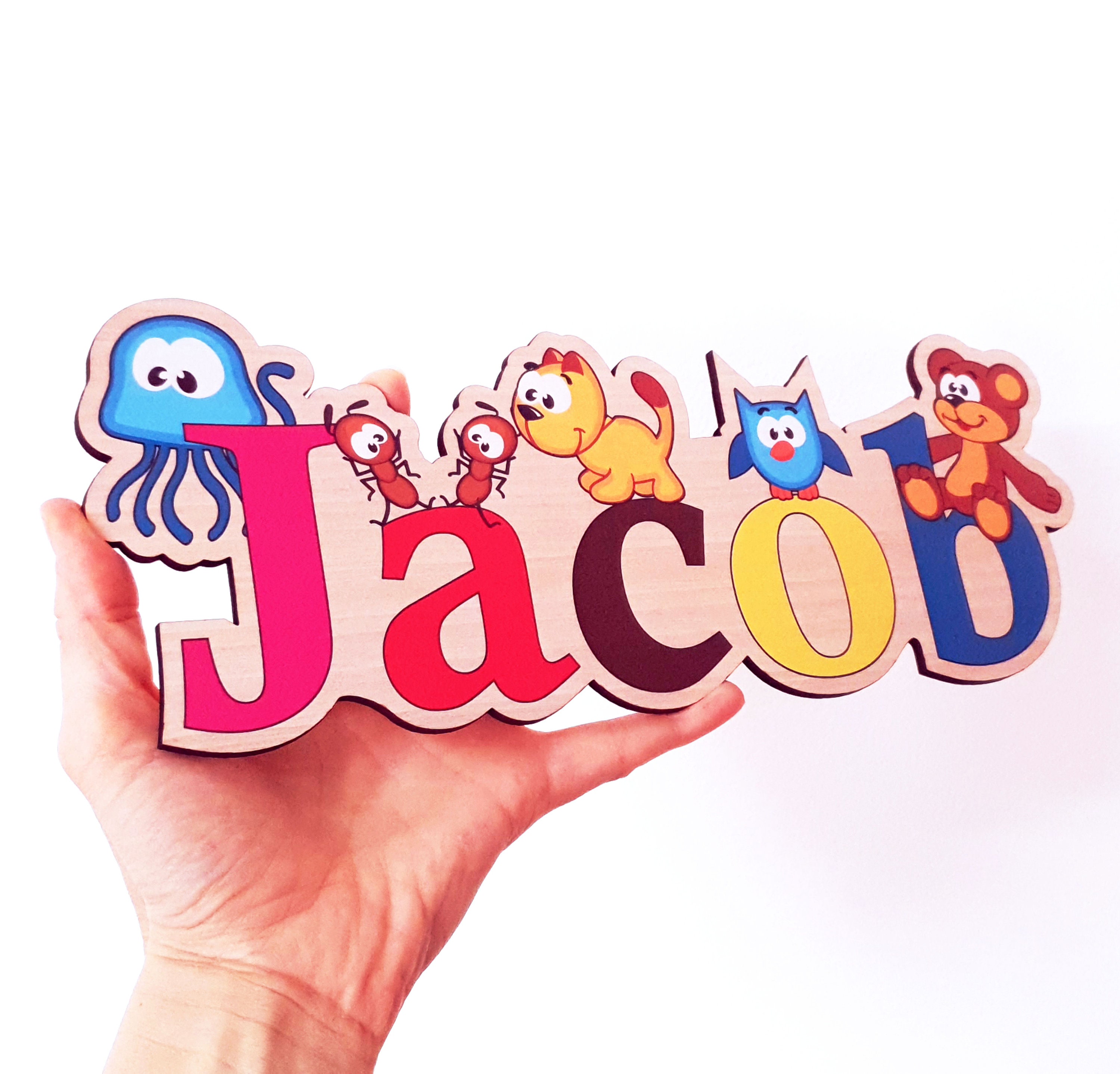 Baby Room Sign, Baby Name Sign, Door Hanger, Wall Decor, Personalized ...