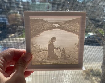 Lithophane Photo Frame - Etsy