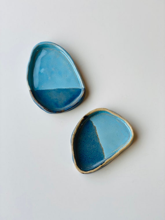 Dining & Serving Plates Home & Living Primordial Blue Range Organic ...