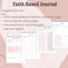 Prayer Journal, Bible Study Printable, Bible Study Guide, Faith Based ...