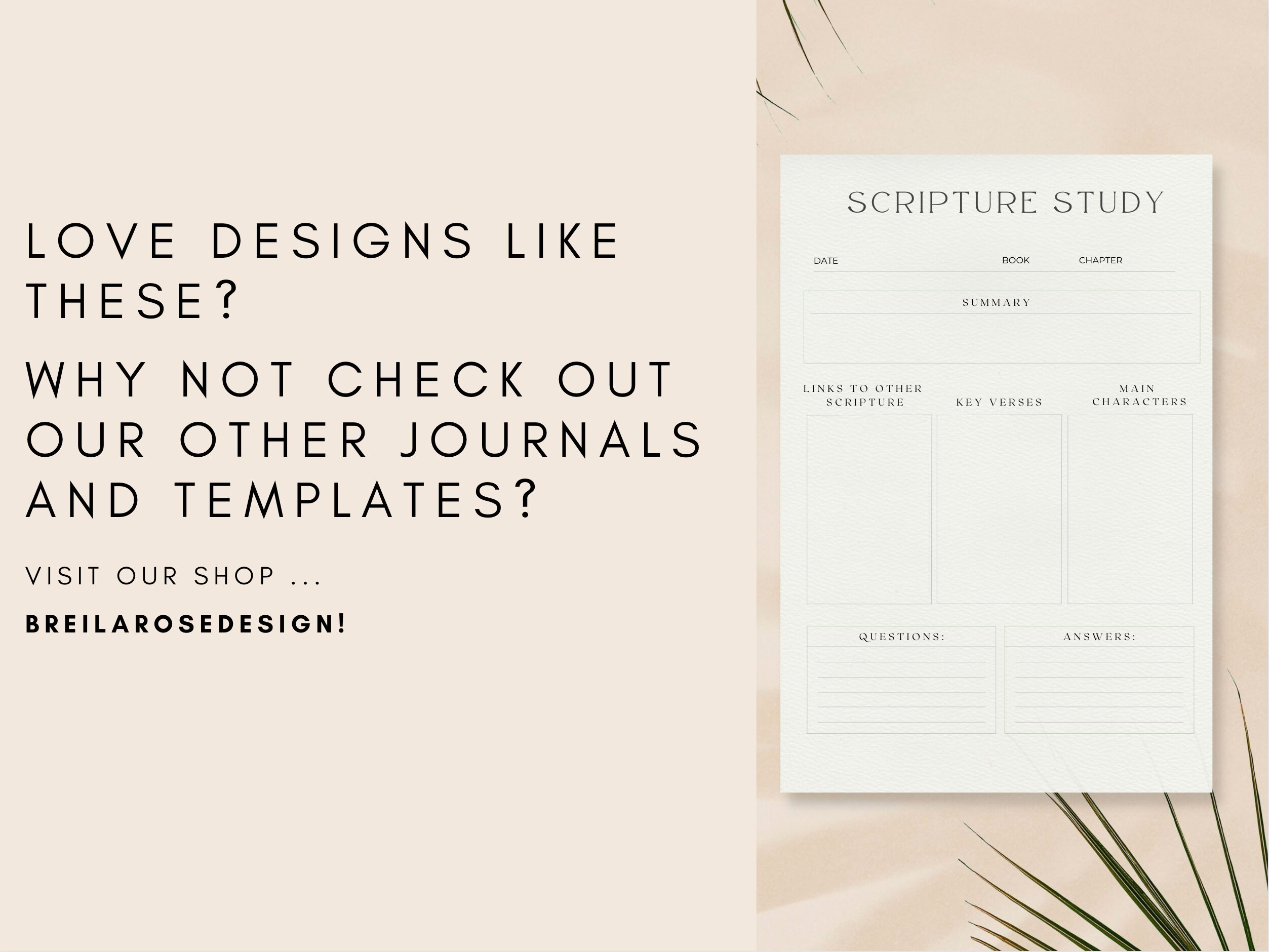 Pink Prayer Journal Boho Bible Study Printable Pink Bible - Etsy