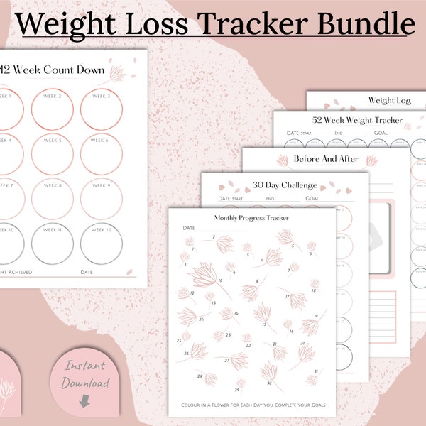 Weight Loss Journal - Etsy