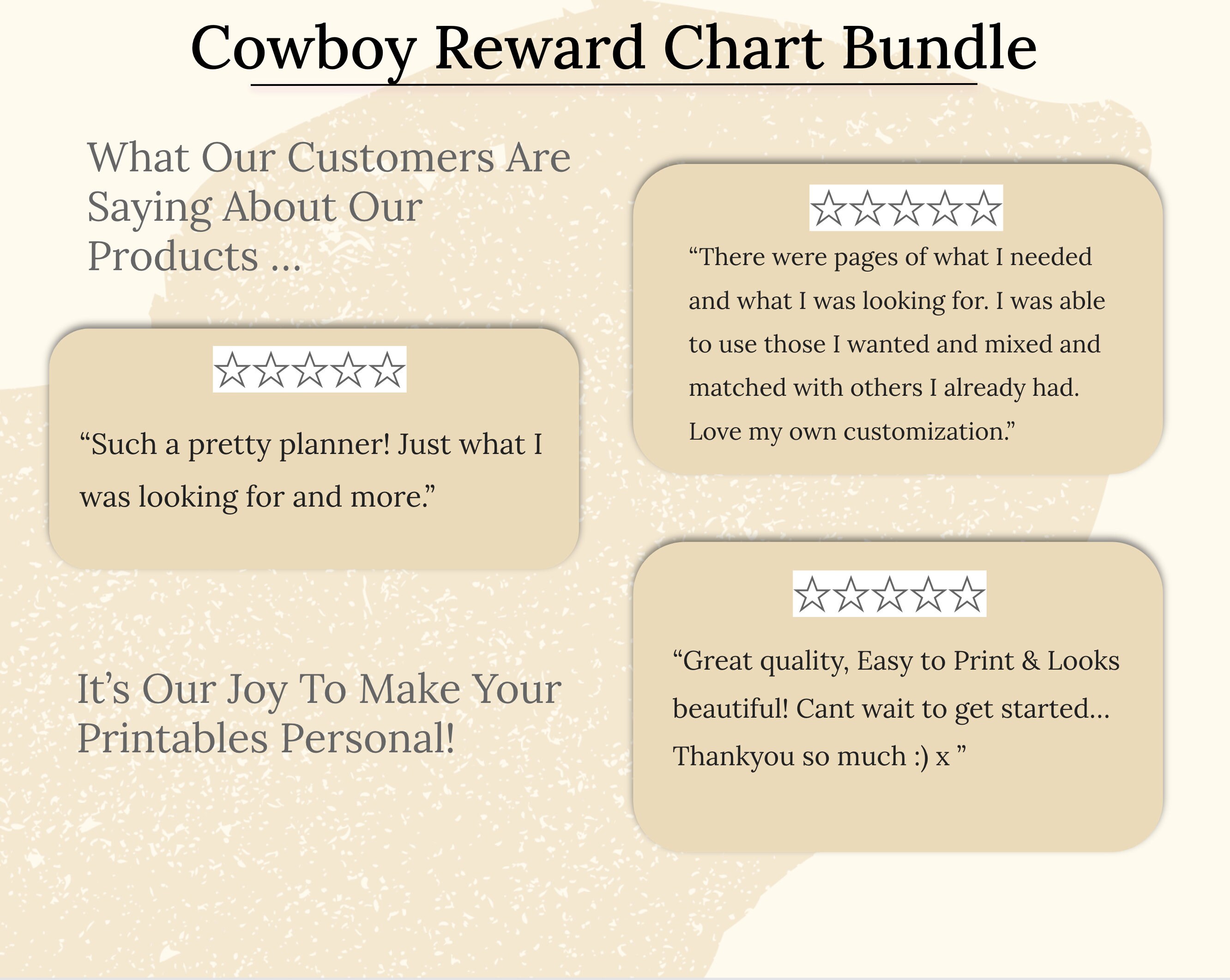 Cowboy Chore Chart for Kids, Chore Chart Bundle, Reward Chart for Boys ...