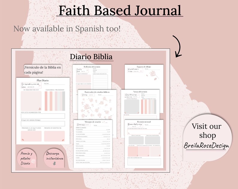 Prayer Journal Bible Study Printable Bible Study Guide - Etsy