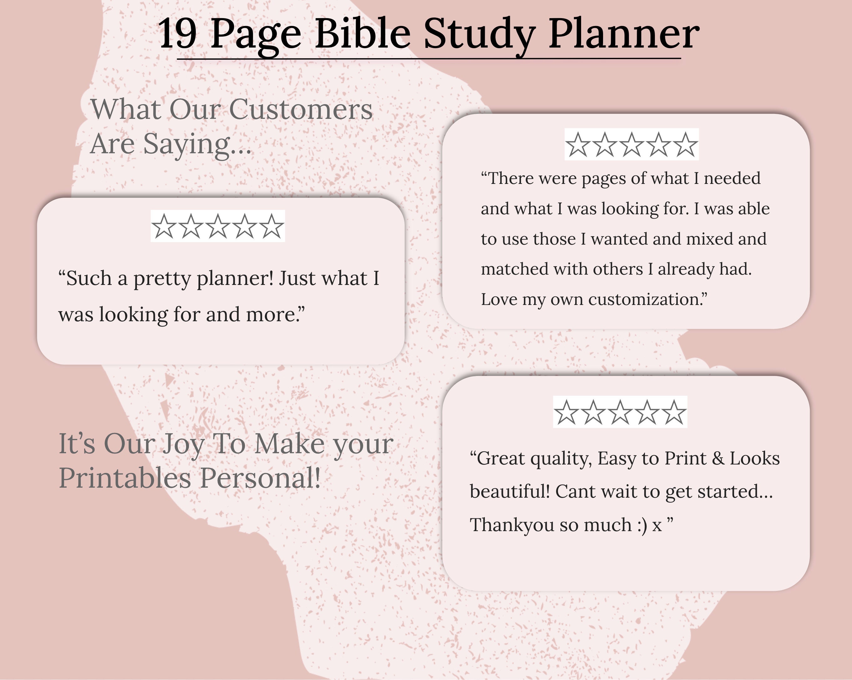 Prayer Journal Printable Bible Study Planner Bible Study | Etsy