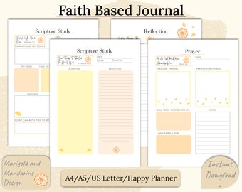 Prayer Journal, Bible Study Printable, Faith Based Journaling ...