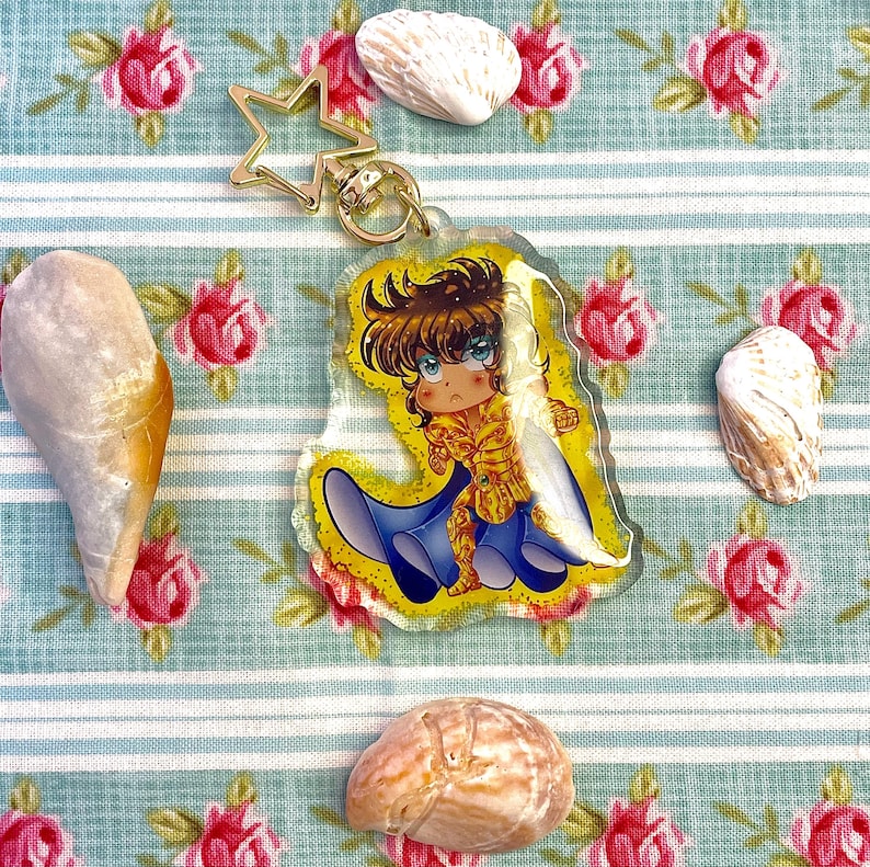 Saint Seiya Keychain - Etsy