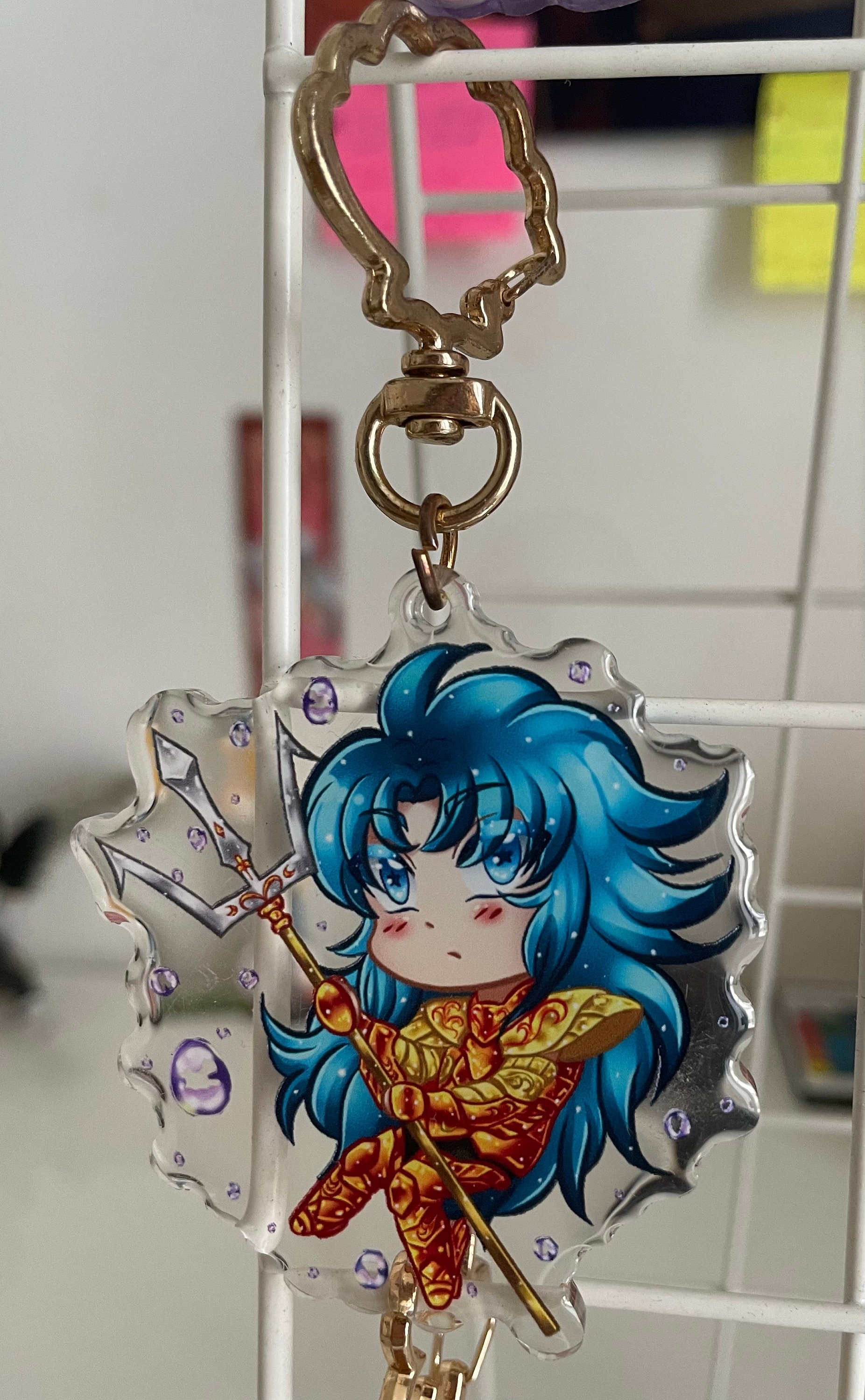 Saint Seiya Keychain - Etsy