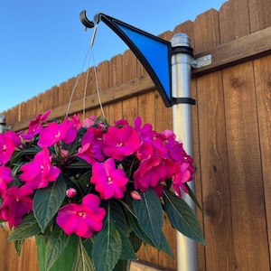 2 PCS Hangs EZ Fence Post Hangers With Ivy Insertsplant Hanger, Garden ...