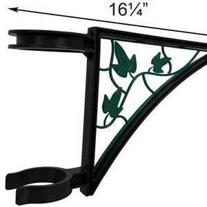 2 PCS Hangs EZ Fence Post Hangers With Blue Panel Inserts(plant Hanger ...