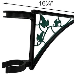 2 PCS Hangs EZ Fence Post Hangers With Ivy Inserts(plant Hanger, Garden ...