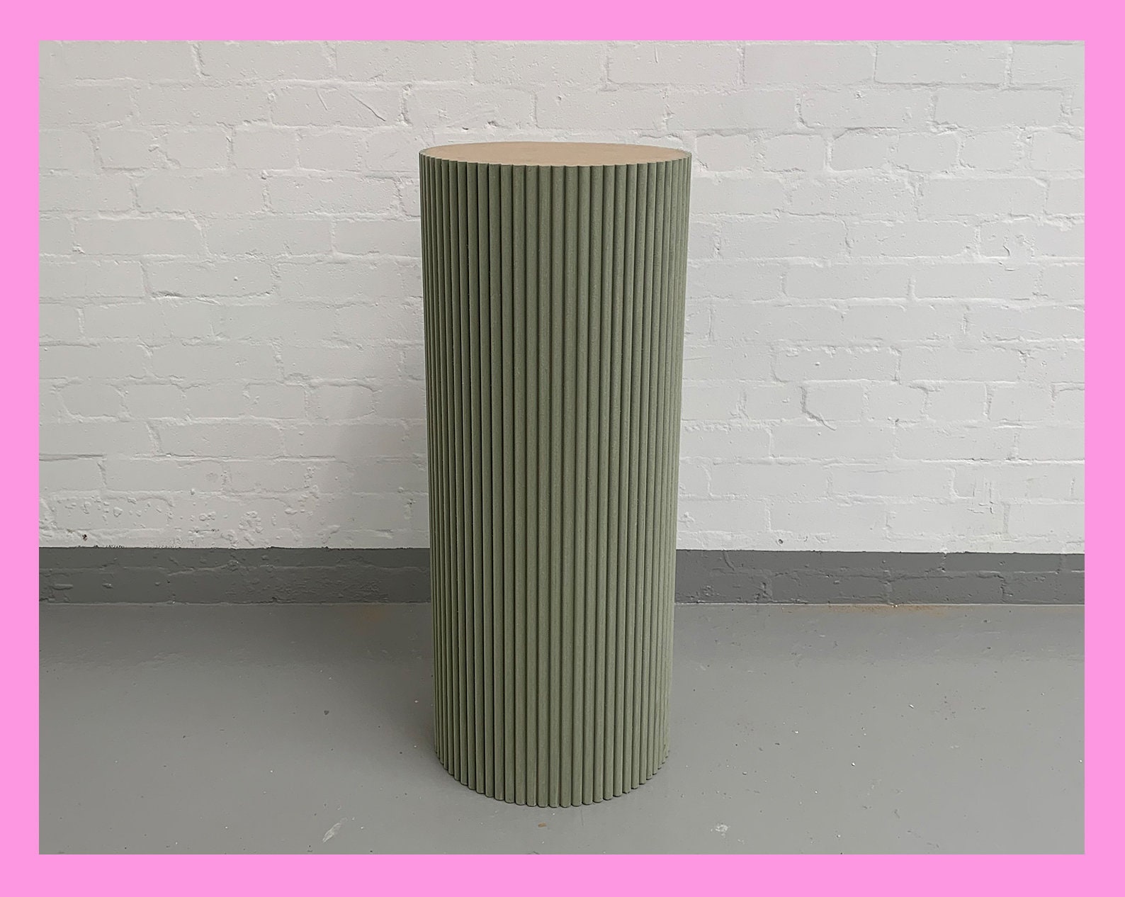 Ripple Display Plinth/podium MDF Custom Colours - Etsy UK