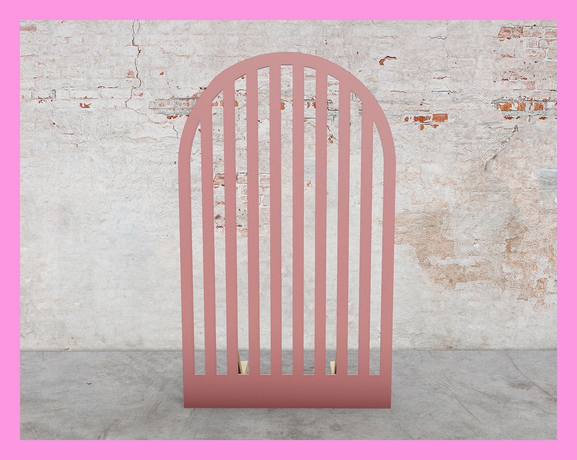 Line Arch Backdrop MDF Custom Colours - Etsy UK