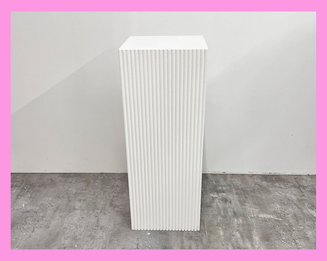 Ripple Rectangle Plinth Event Plinth Retail Display Plinth - Etsy UK