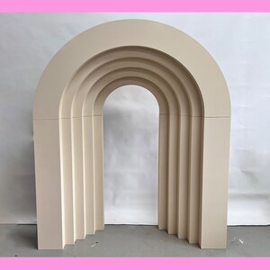 3D Layered Arch Backdrop MDF 6 X 5ft | Birthday Backdrop | Wedding ...