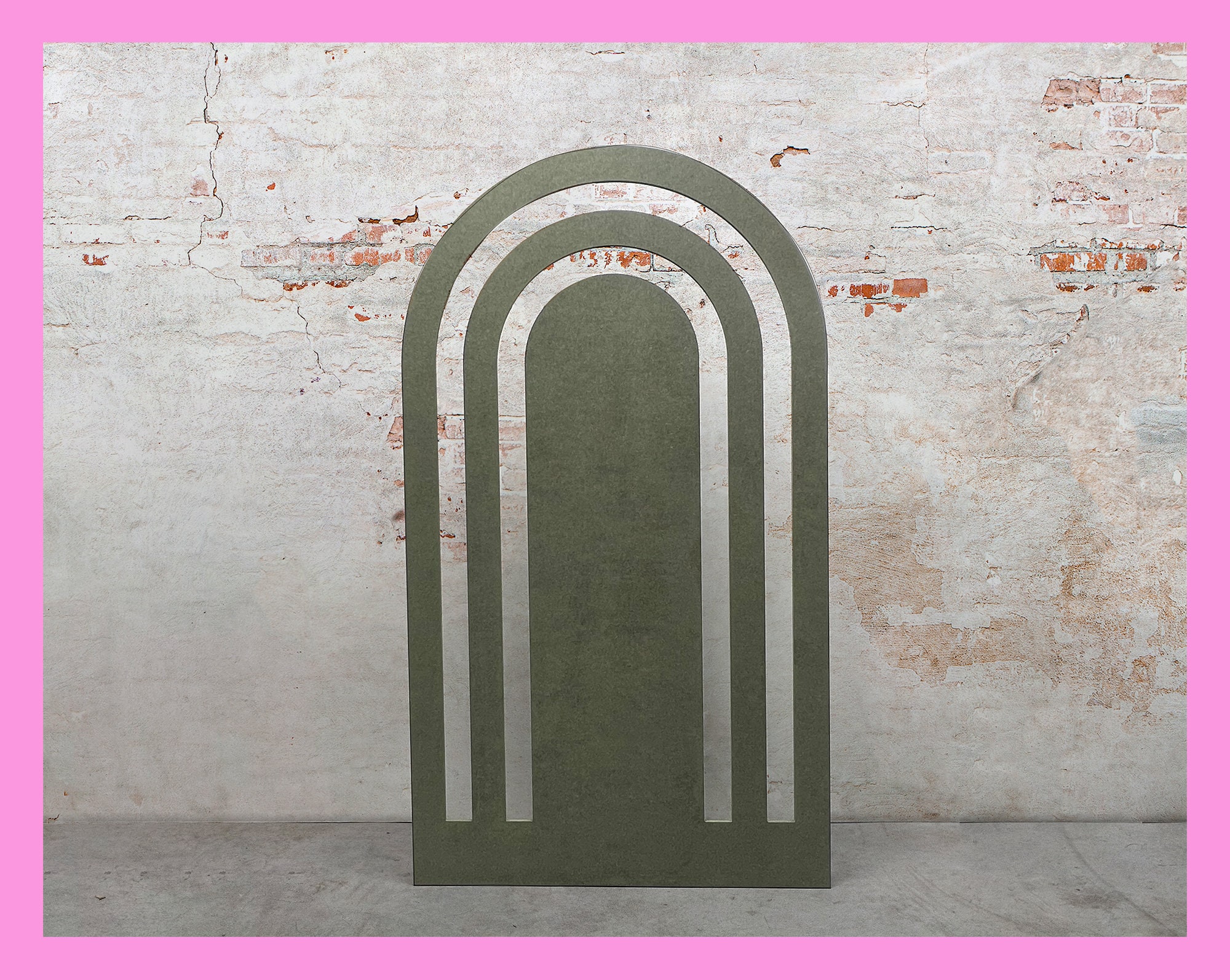 Rainbow Arch Backdrop MDF Custom Colours - Etsy UK