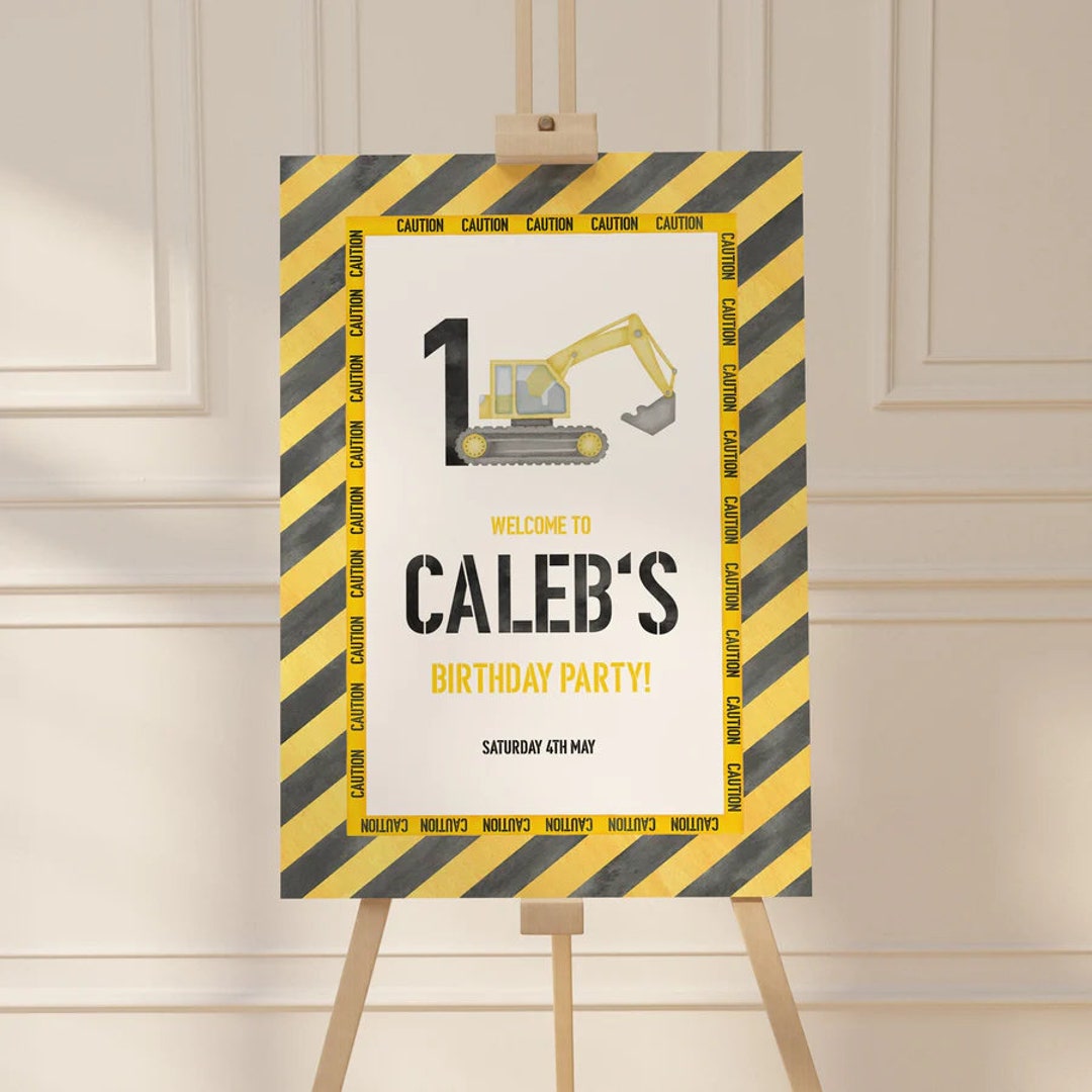 Personalised Party Welcome Sign | Kids Party Welcome Sign | Custom ...