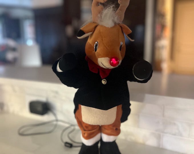 1977 the Rudolph Co Animated Singing Rudolph the Red Nose Christmas ...