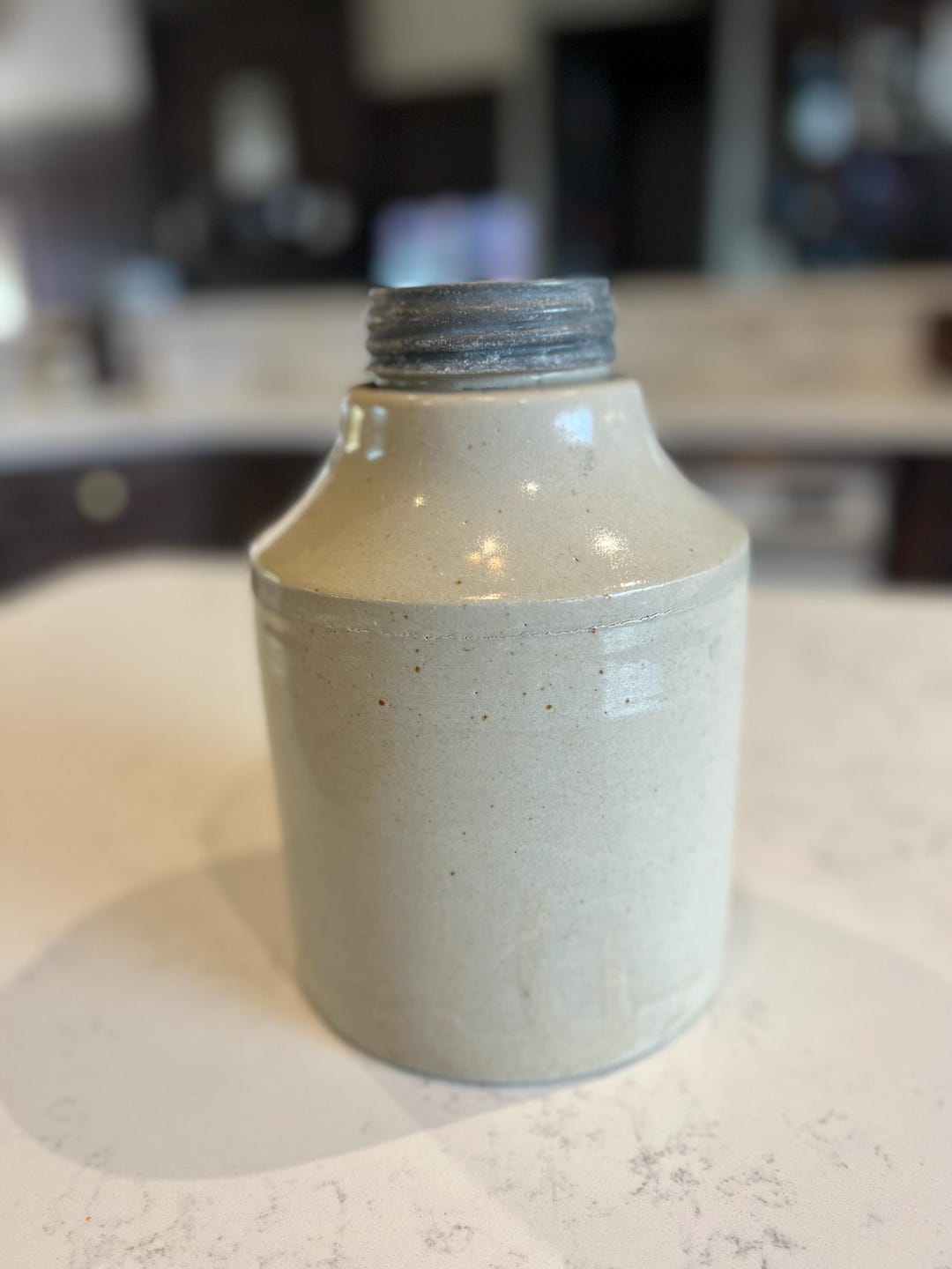 Antique Stoneware Fruit Jar/canning Jar MACOMB Pottery Co, PAT 1899 - Etsy