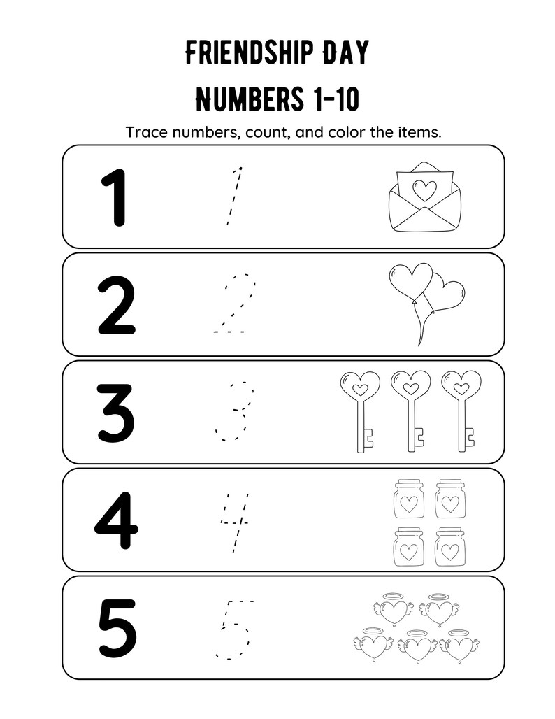 Friendship Day Activity Book, Printable Activity Book, Kindergarten or ...