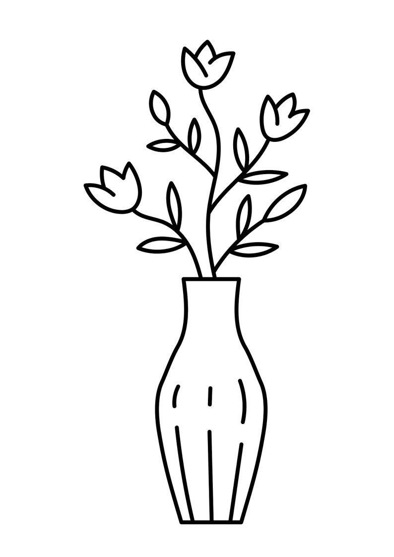 14 Printable Coloring Flower Arrangements Coloring Sheets, Flower ...
