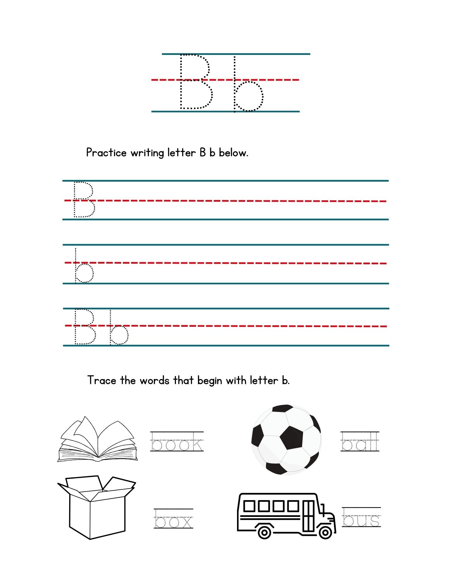 Writing Letter Practice A-Z Worksheets - Etsy