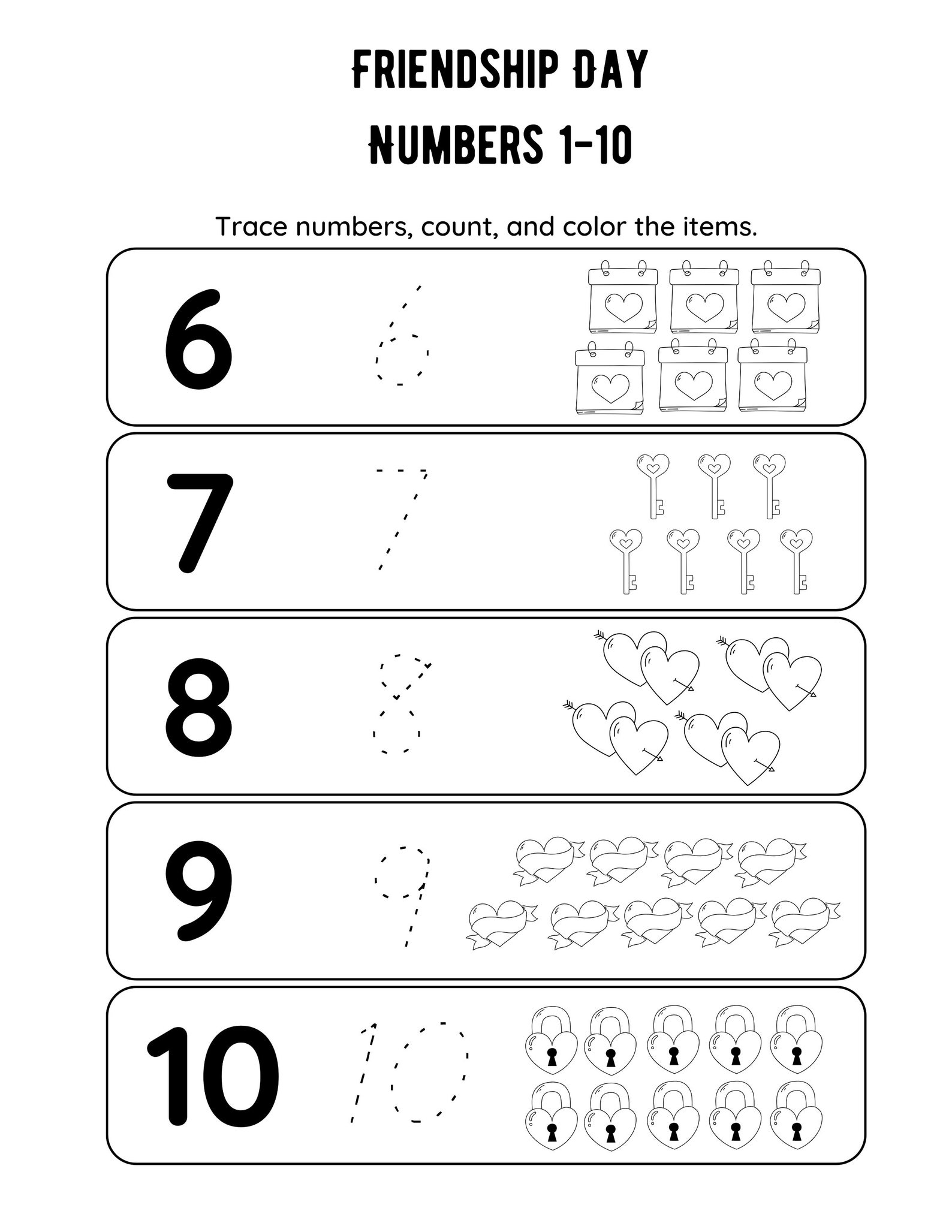 Friendship Day Activity Book, Printable Activity Book, Kindergarten or ...