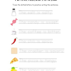 Grade 1 Writing Practice English Packet, First Grade Writing Practice ...