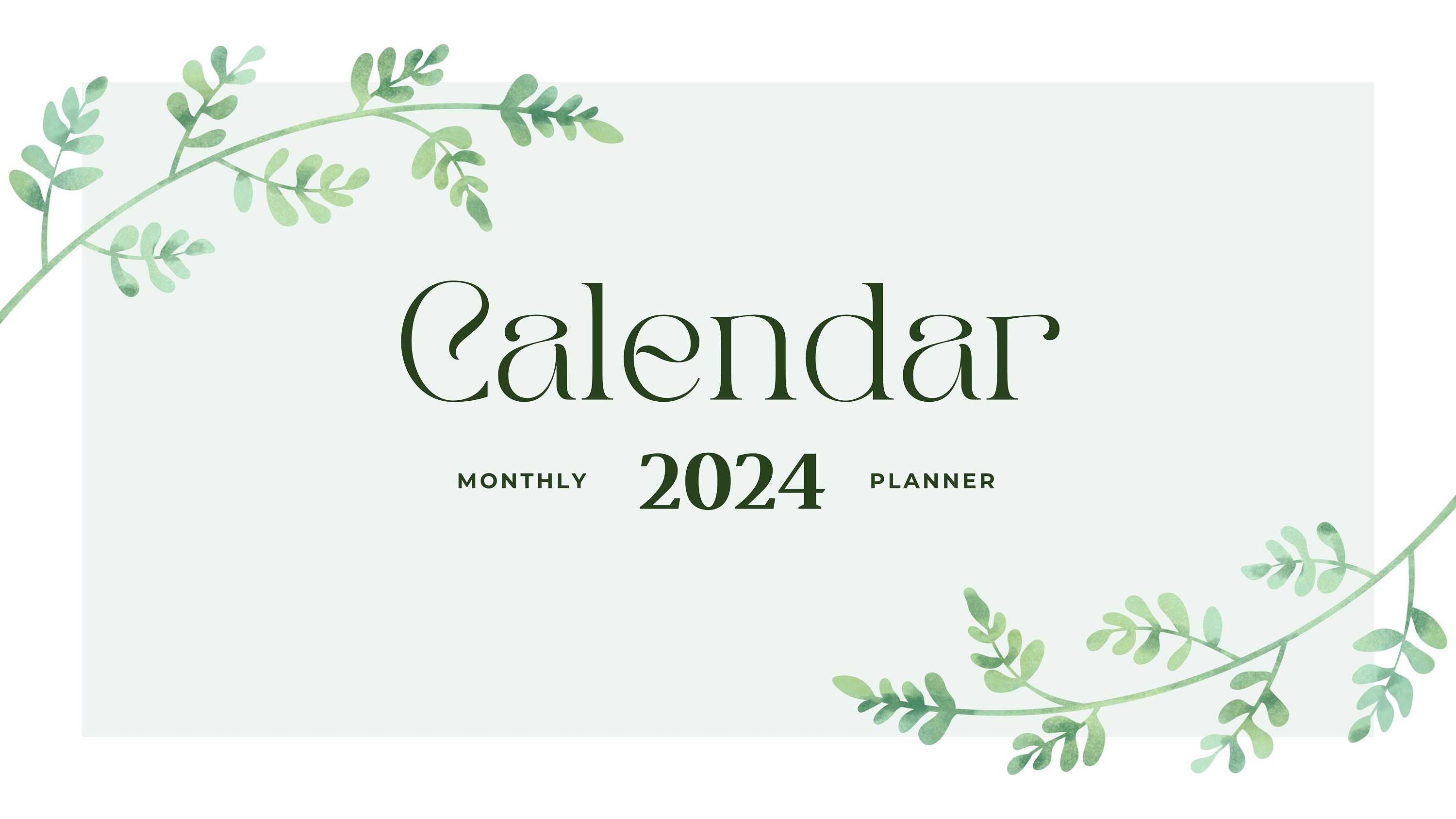 Calendar 2024 With Bible Verse, Printable - Etsy