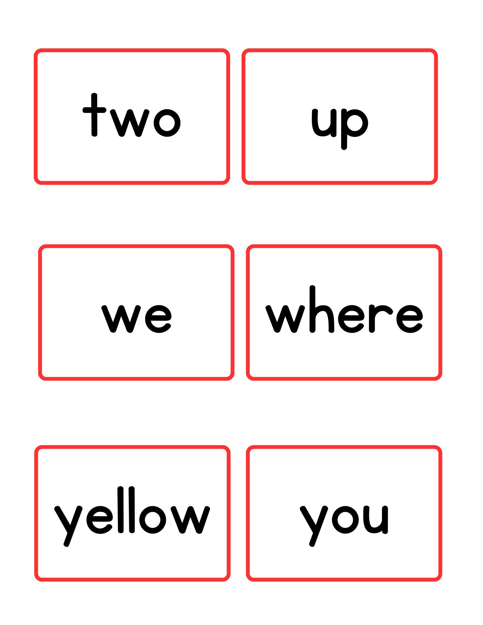 Level 2 Sight Words Flashcards or Memory Game - Etsy