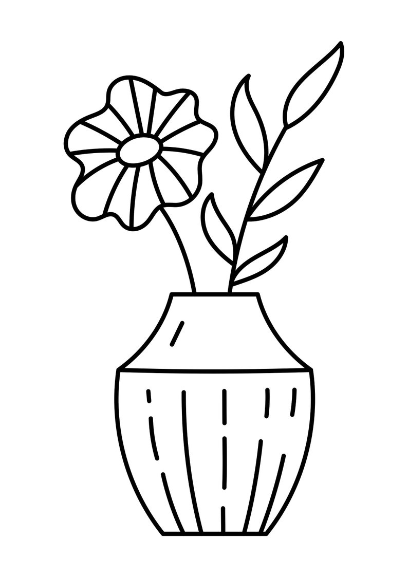 14 Printable Coloring Flower Arrangements Coloring Sheets, Flower ...