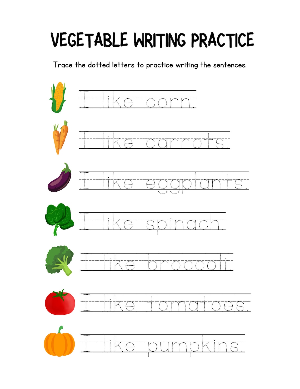 Grade 1 Writing Practice English Packet, First Grade Writing Practice ...
