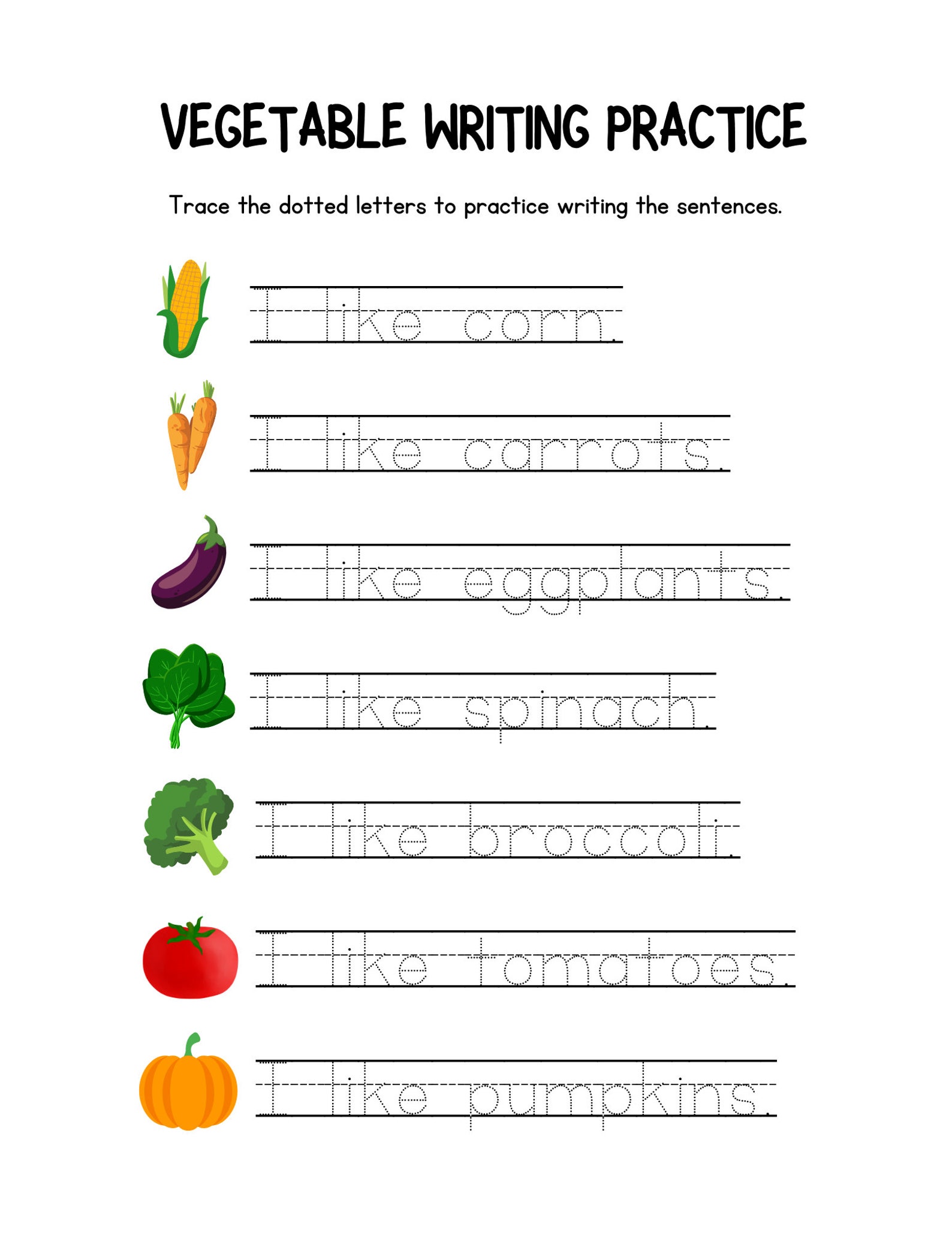 Grade 1 Writing Practice English Packet, First Grade Writing Practice ...