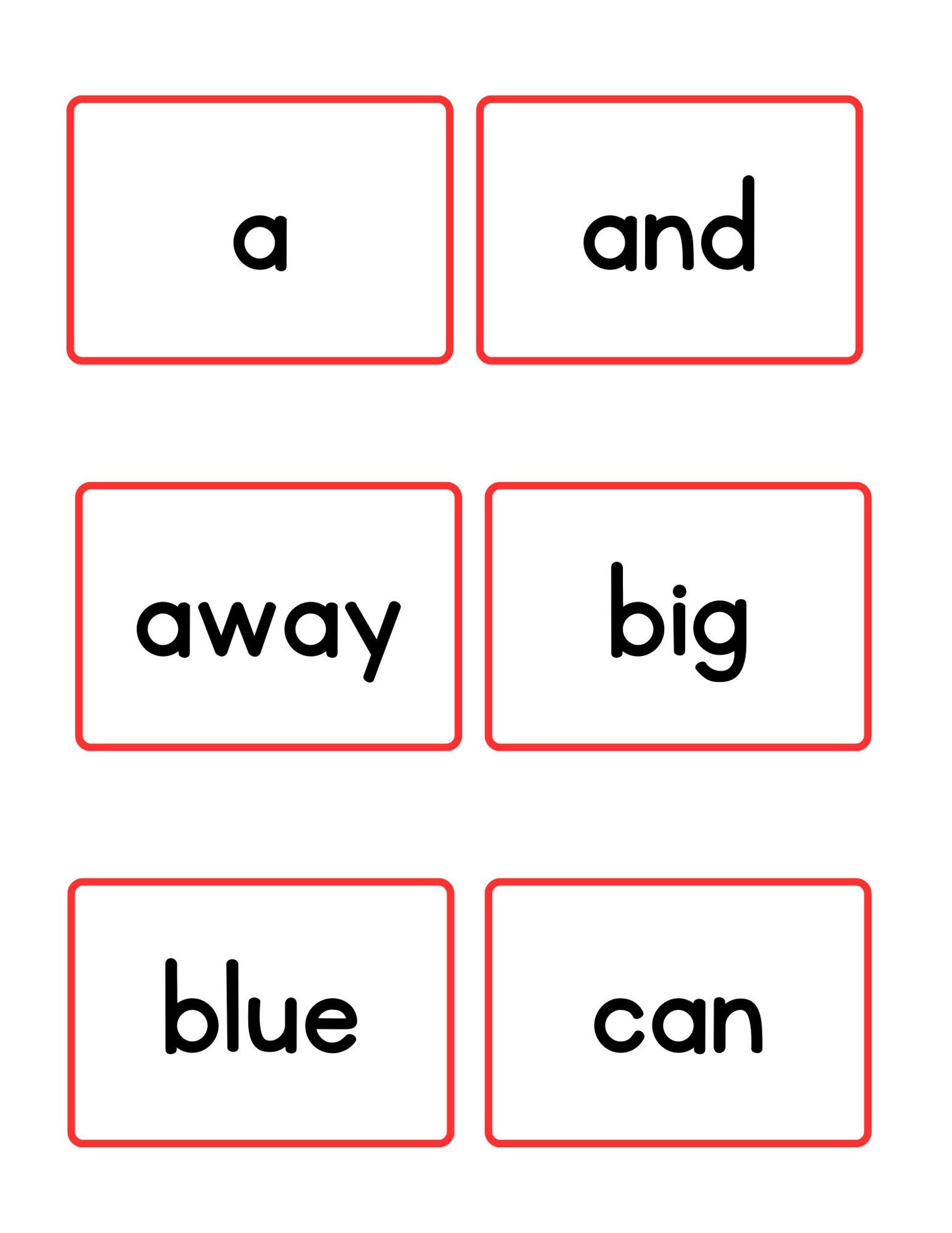 Level 2 Sight Words Flashcards or Memory Game - Etsy