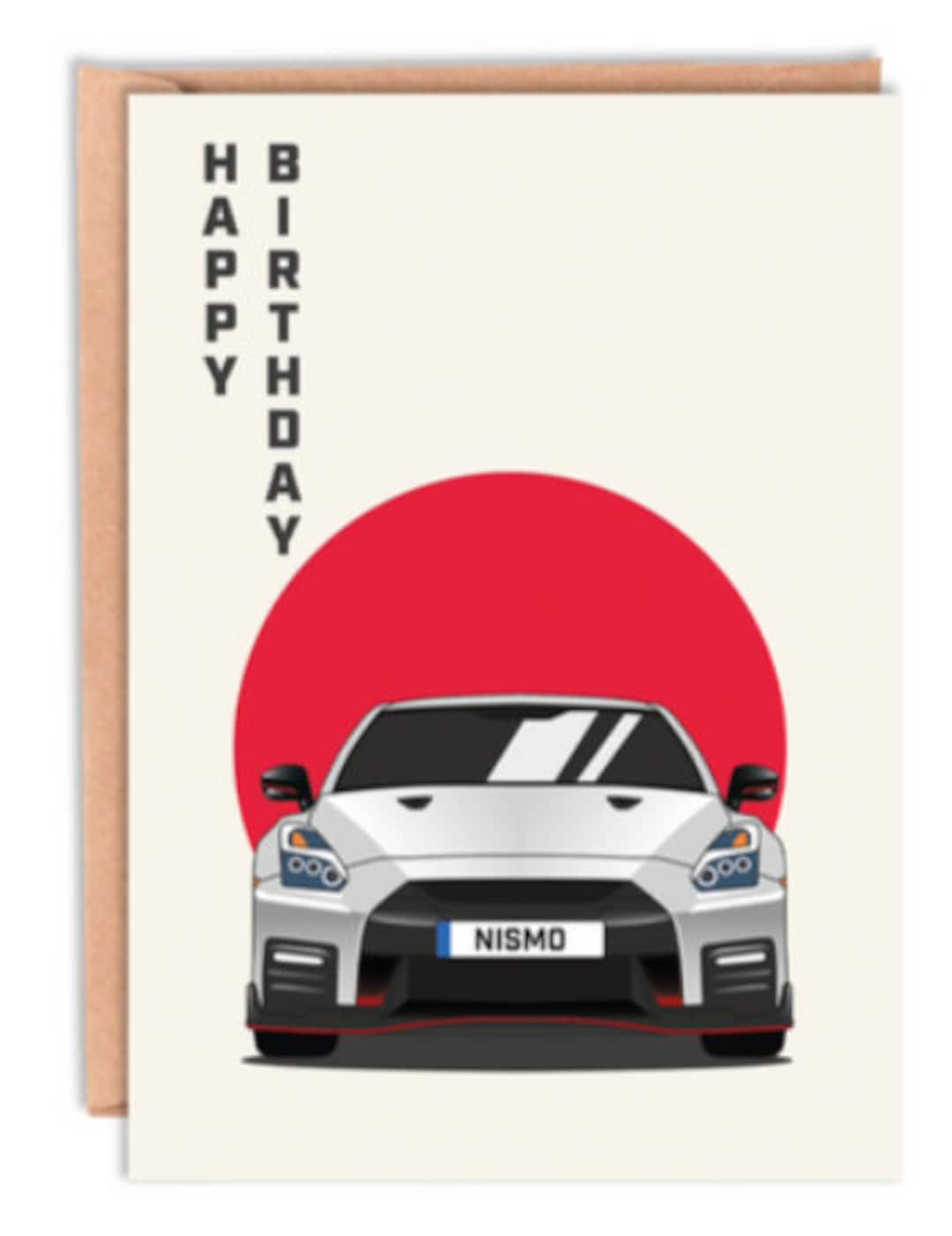 Nissan Skyline GTR Birthday Card - Etsy