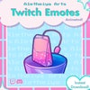 SUS Twitch Emote / Suspicious Chat Icon / Transparent PNG Emoji for ...