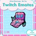 RAID Twitch Emote / Raiding Chat Icon / Transparent PNG Emoji for ...
