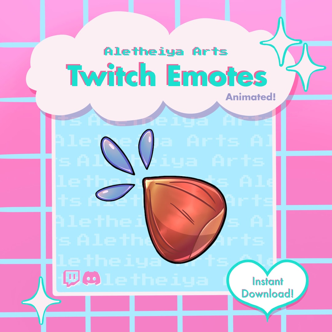 Nutting Animated Twitch Emote / Funny Orgasm Icon / Transparent PNG ...