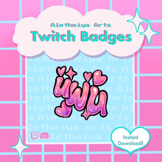 Uwu Twitch Emote / Kawaii Owo Anime Icon / Transparent PNG | Etsy Australia