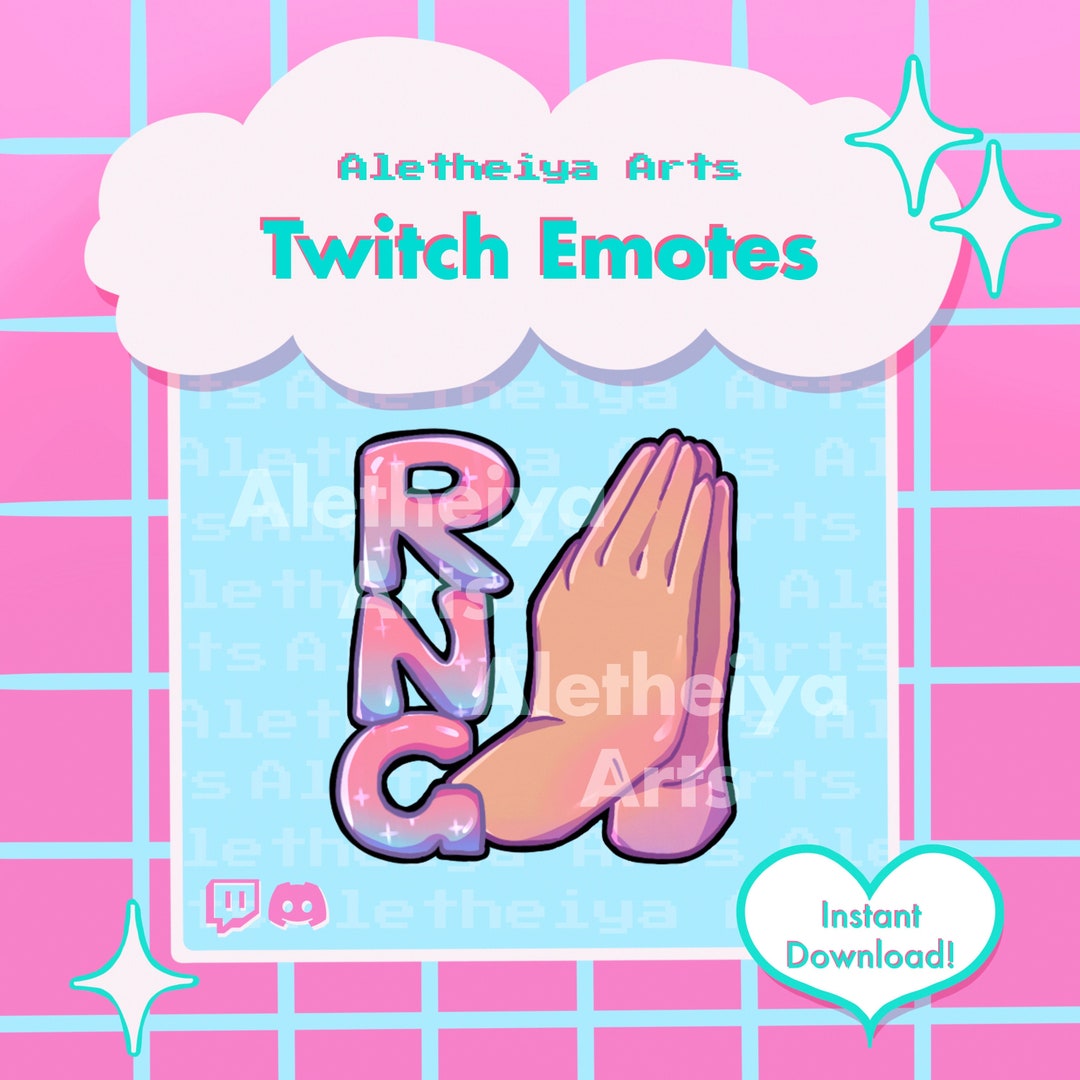 RNG Luck Twitch Emote / Lucky Random Icon / Transparent PNG Emoji for Discord and Twitch ...