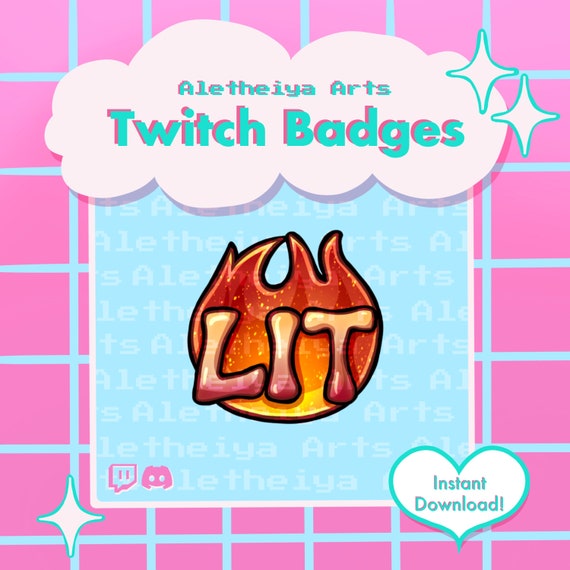 Twitch Emote Lit / Fire Light Icon / Transparent PNG Emoji for | Etsy