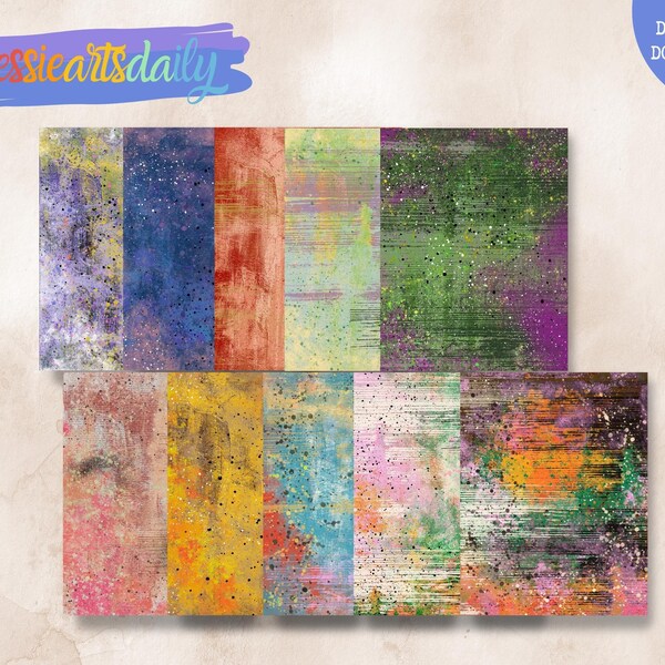 Abstract Letter Art - Etsy