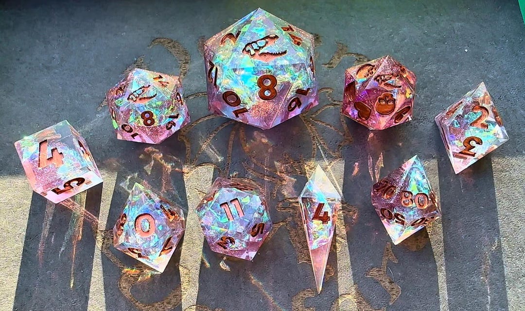 Dicey Dice! Roll for a Dice Set! - Etsy
