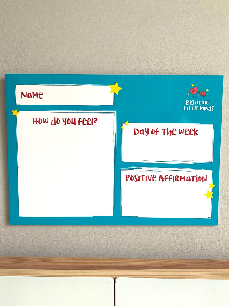 Check-in Board Daily Emotional Check-in Tool - Etsy