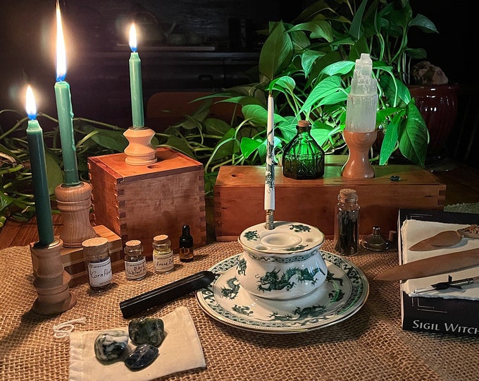 Witch's Scribe Altar Set - Etsy