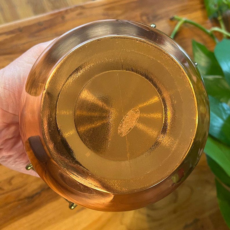 Coppercraft Cauldron With Lid - Etsy